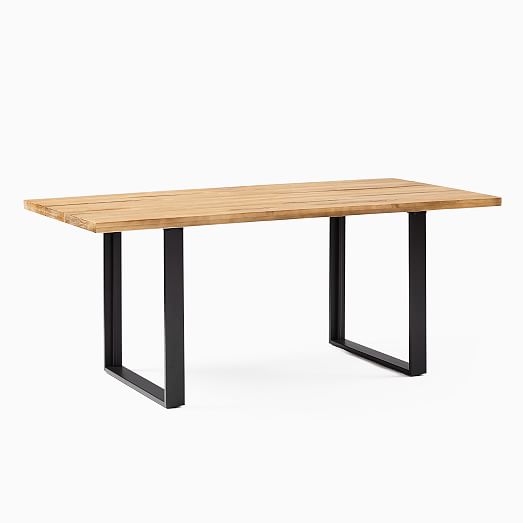 Tompkins Industrial Dining Table (74", 94") | West Elm