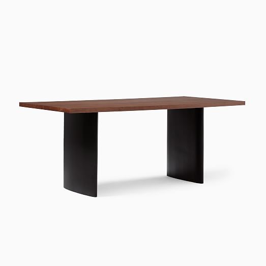 Campbell Plinth Dining Table (74", 94") | West Elm