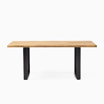 Tompkins Industrial Dining Table (74", 94") | West Elm