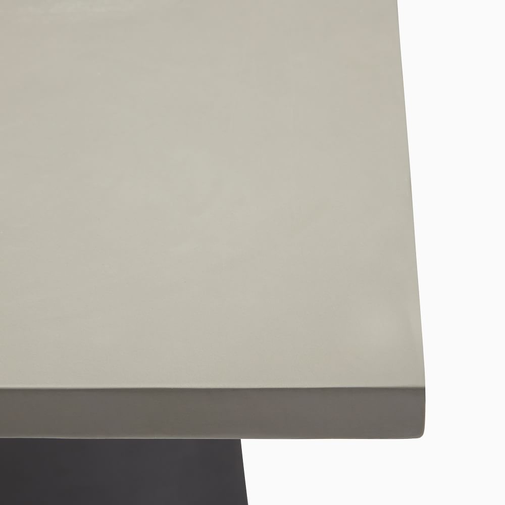 Campbell Plinth Dining Table (74", 94") | West Elm