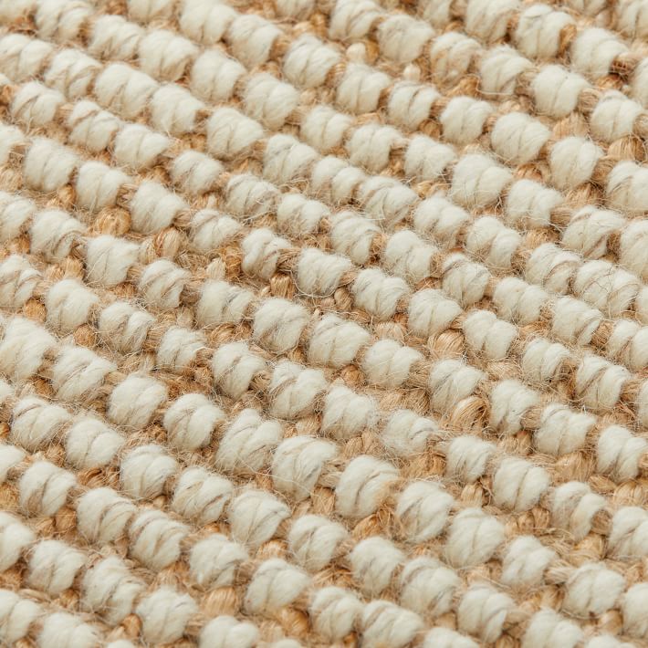 Textured Weave Wool & Jute Rug | West Elm
