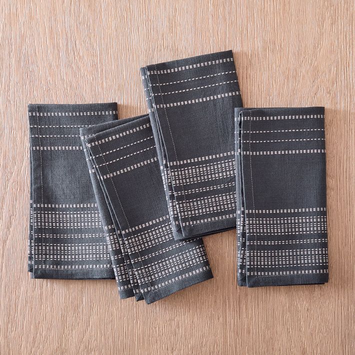 Riviera Cotton 20x20 Napkin Sets | West Elm