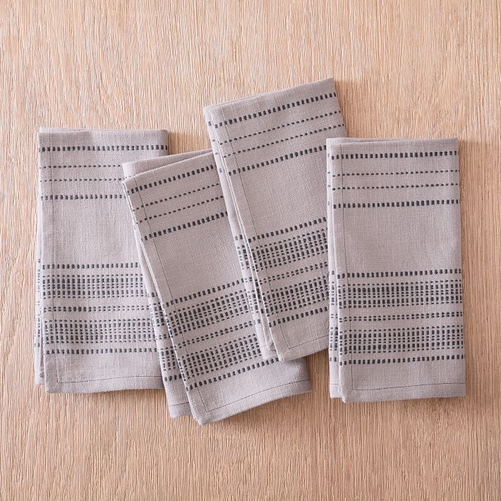 Riviera Cotton 20x20 Napkin Sets | West Elm