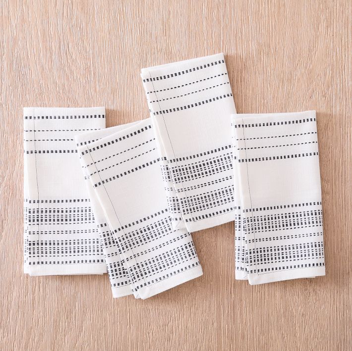 Riviera Cotton 20x20 Napkin Sets | West Elm