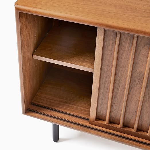 Slatted Shallow Media Console (48") | West Elm