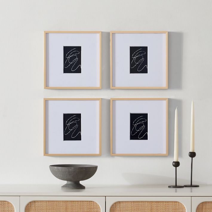 Multi-Mat Gallery Frames - 12x12 | West Elm