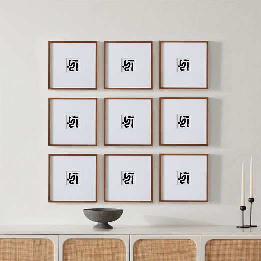 Multi-Mat Gallery Frames - 12x12 | West Elm
