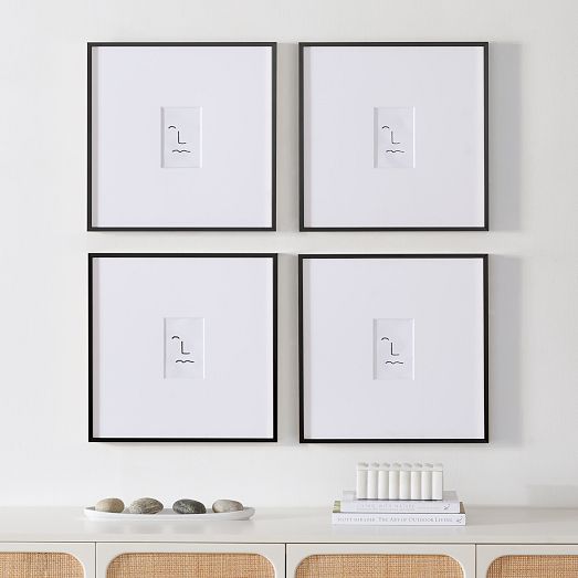 Multi-Mat Gallery Frames - 18x18 | West Elm