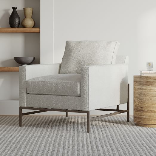 Bronze Iron Frame Chair | West Elm