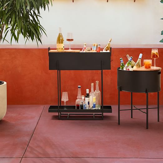 Streamline Outdoor Ice Buckets | West Elm