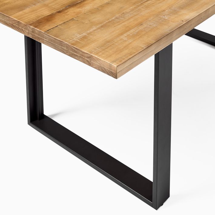 Tompkins Industrial Dining Table (74", 94") | West Elm