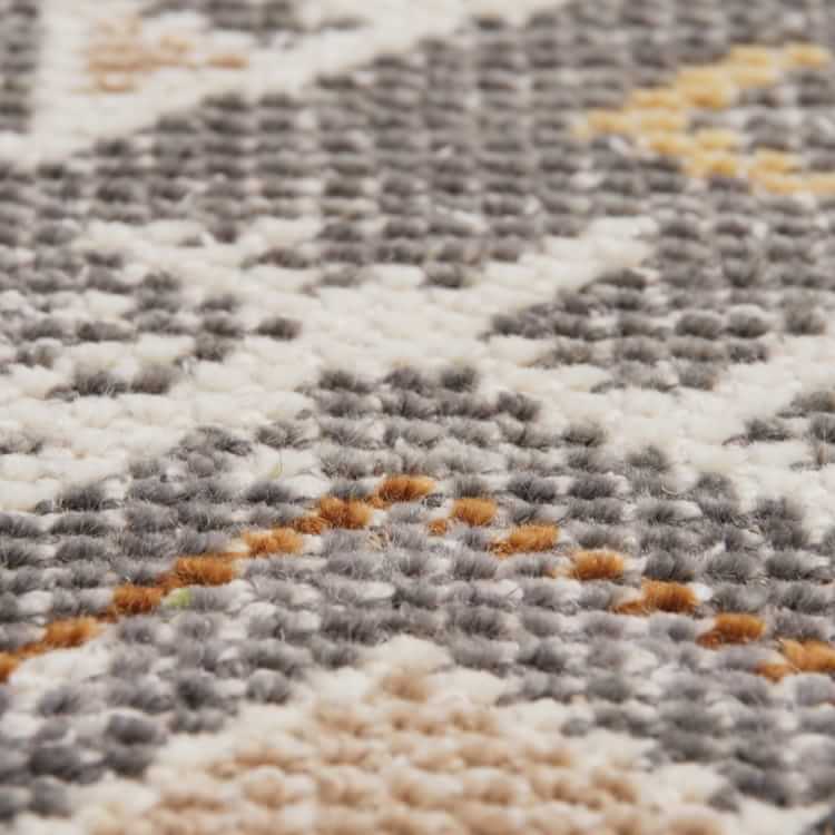 Hand-Knotted Triangle Motif Rug | West Elm