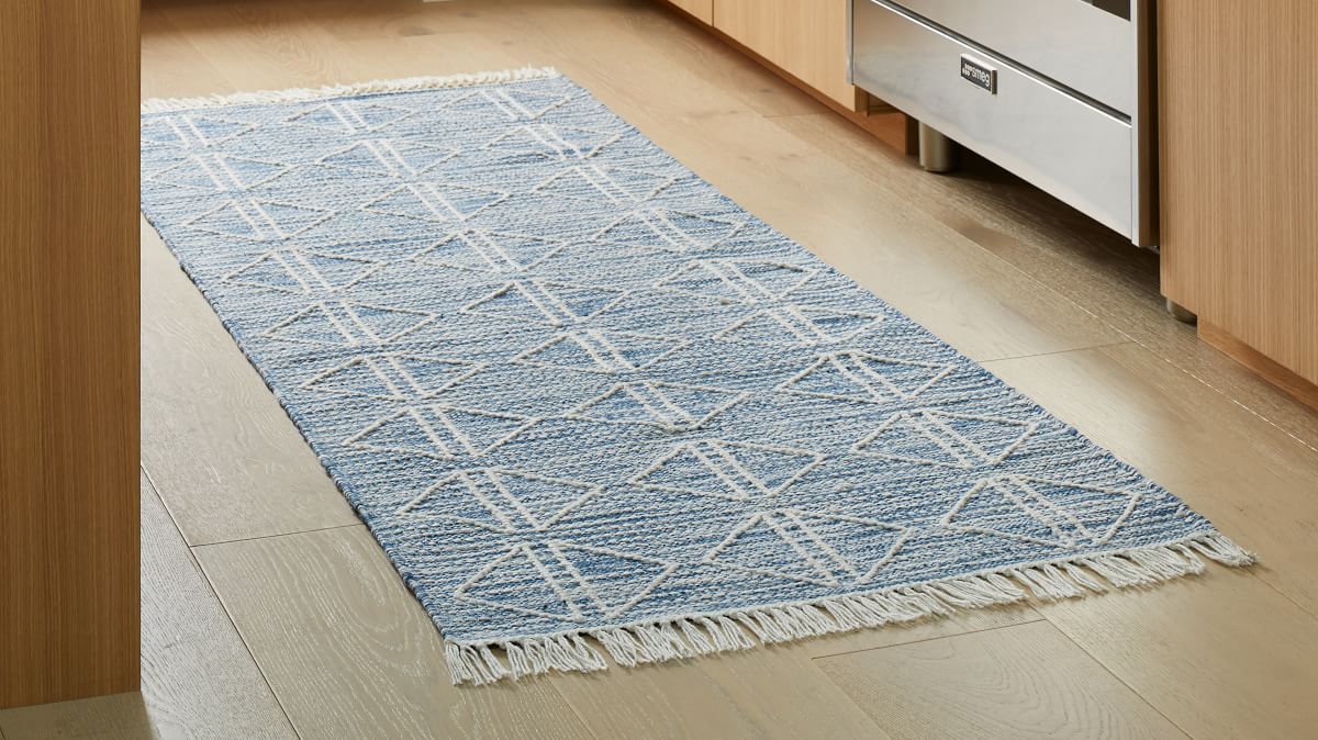 Reflected Diamonds Outdoor Rug | West Elm