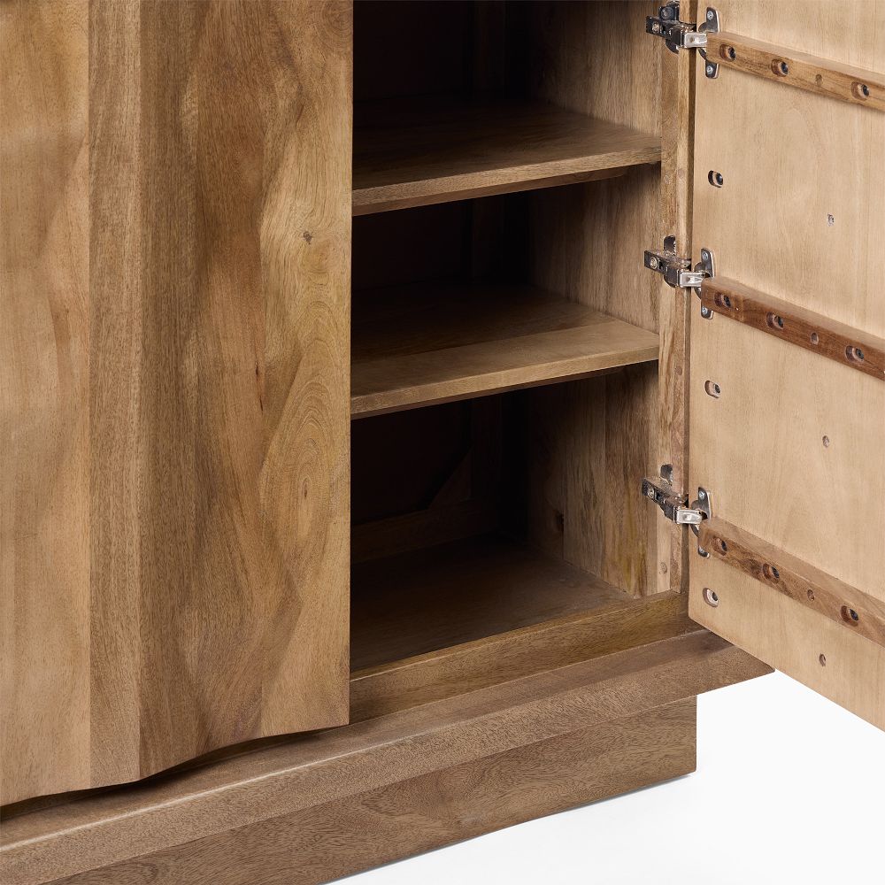 Carved Pattern Buffet (72") | West Elm