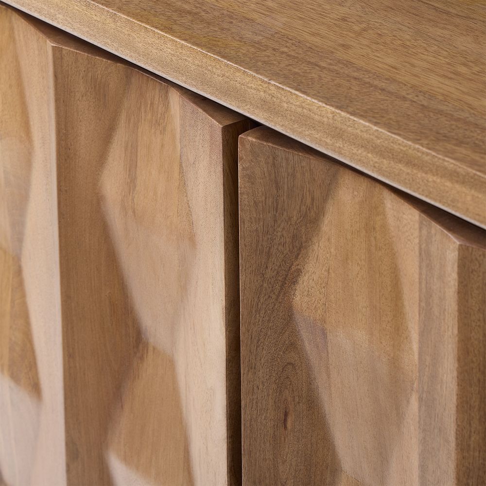 Carved Pattern Buffet (72") | West Elm