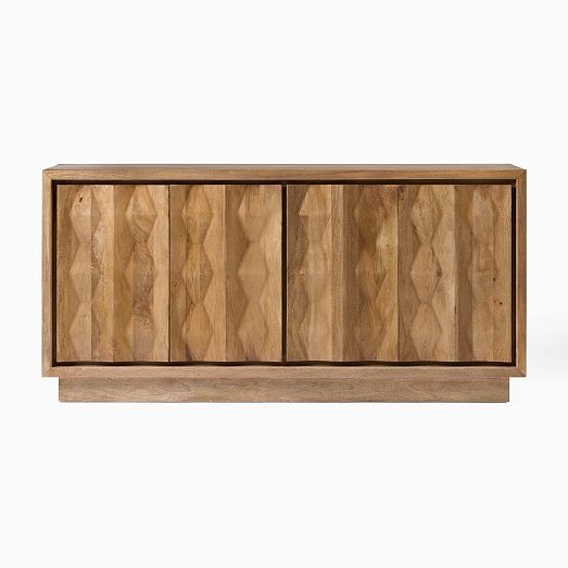 Carved Pattern Buffet (72") | West Elm