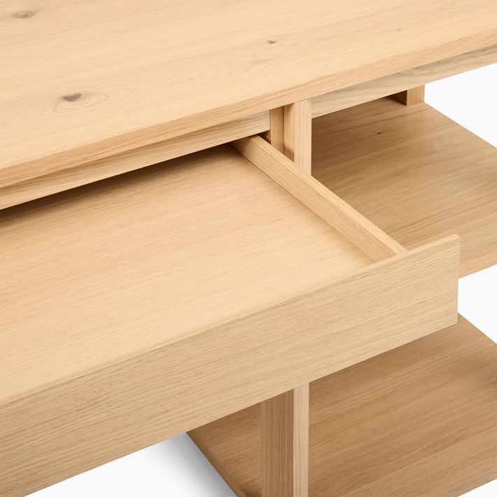 Norre 3-Piece Modular Desk w/ Drawers & Shelves (75") | West Elm
