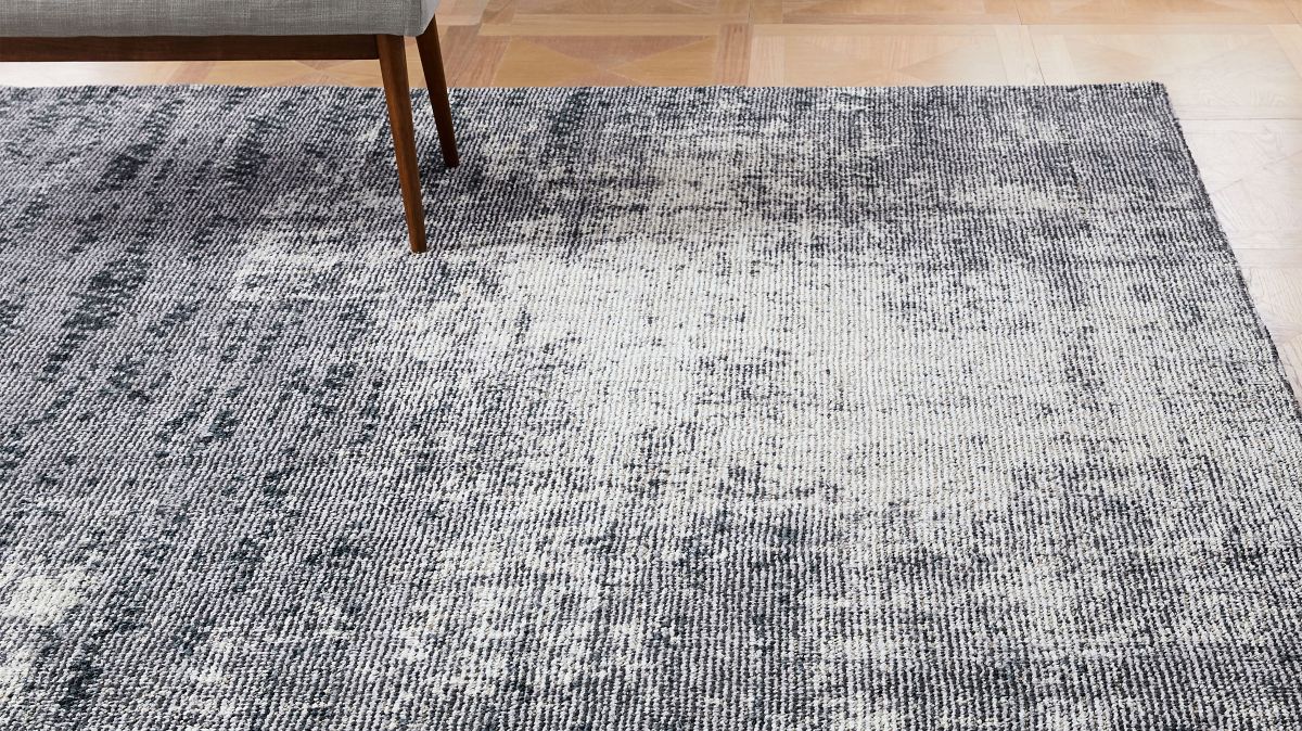 Distressed Foliage Rug | West Elm