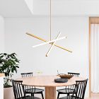 Light Rods LED Chandelier (38"–55") | West Elm