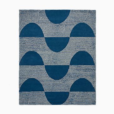 Half Moon Easy Care Rug | West Elm