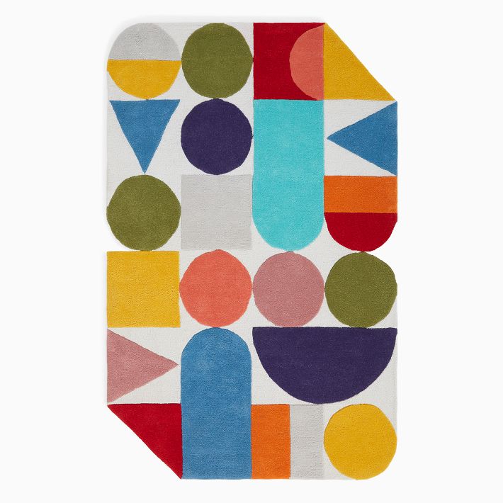 Basic Shapes Rug | West Elm