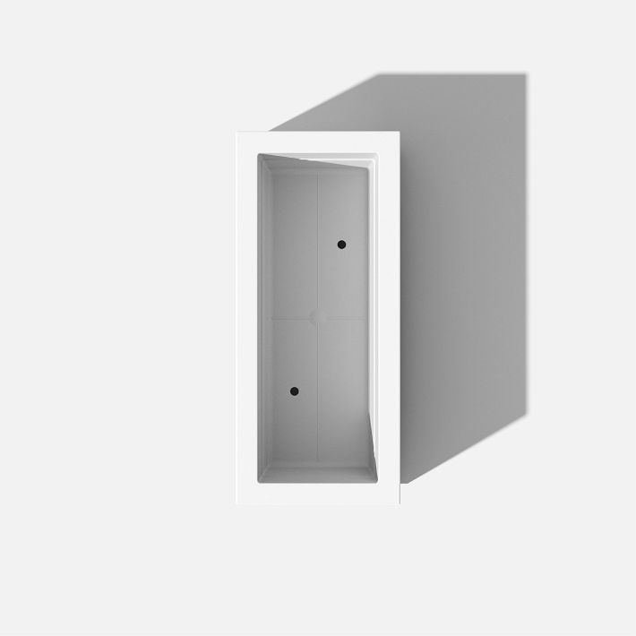 Veradek Block Series Plastic Long Box Indoor/Outdoor Planter | West Elm