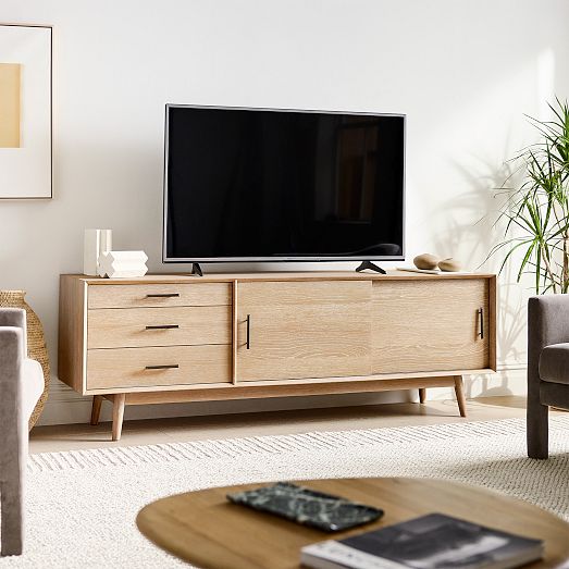 Mid-Century Media Console (80") | West Elm