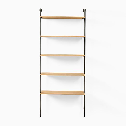 Willow Modular 5-Shelf Wall Unit | West Elm