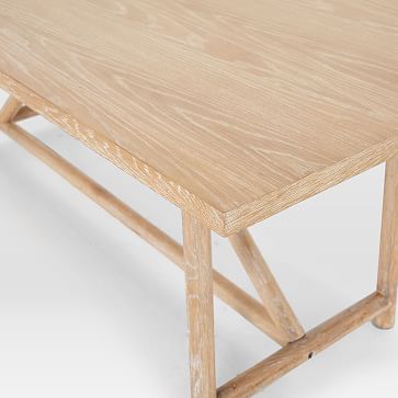 Modern Oak Rectangle Dining Table (84") | West Elm