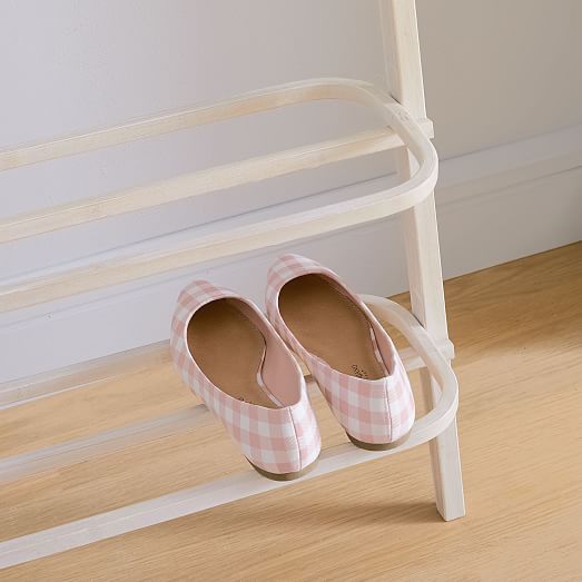 Bamboo Leaning Garment Rack, Closet Organization | West Elm