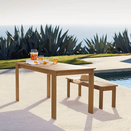Playa Outdoor Dining Table (60") | West Elm