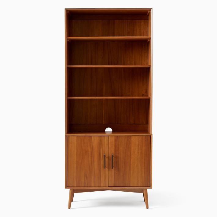 Mid-Century Open Wide Hutch | West Elm