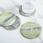 Onyx Marble Coasters (Set of 4) | West Elm