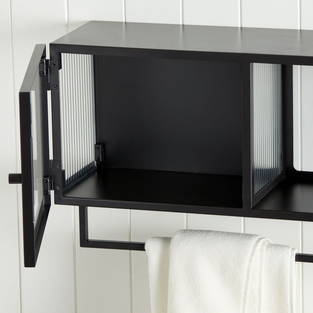 Daphne Mounted Bath Storage Cabinet - Open Cabinet | West Elm
