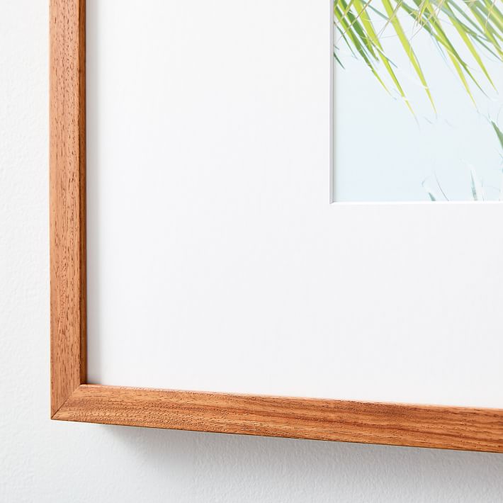 Oversized Gallery Picture Frame - Light Walnut | West Elm