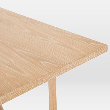 Modern Oak Rectangle Dining Table (84") | West Elm