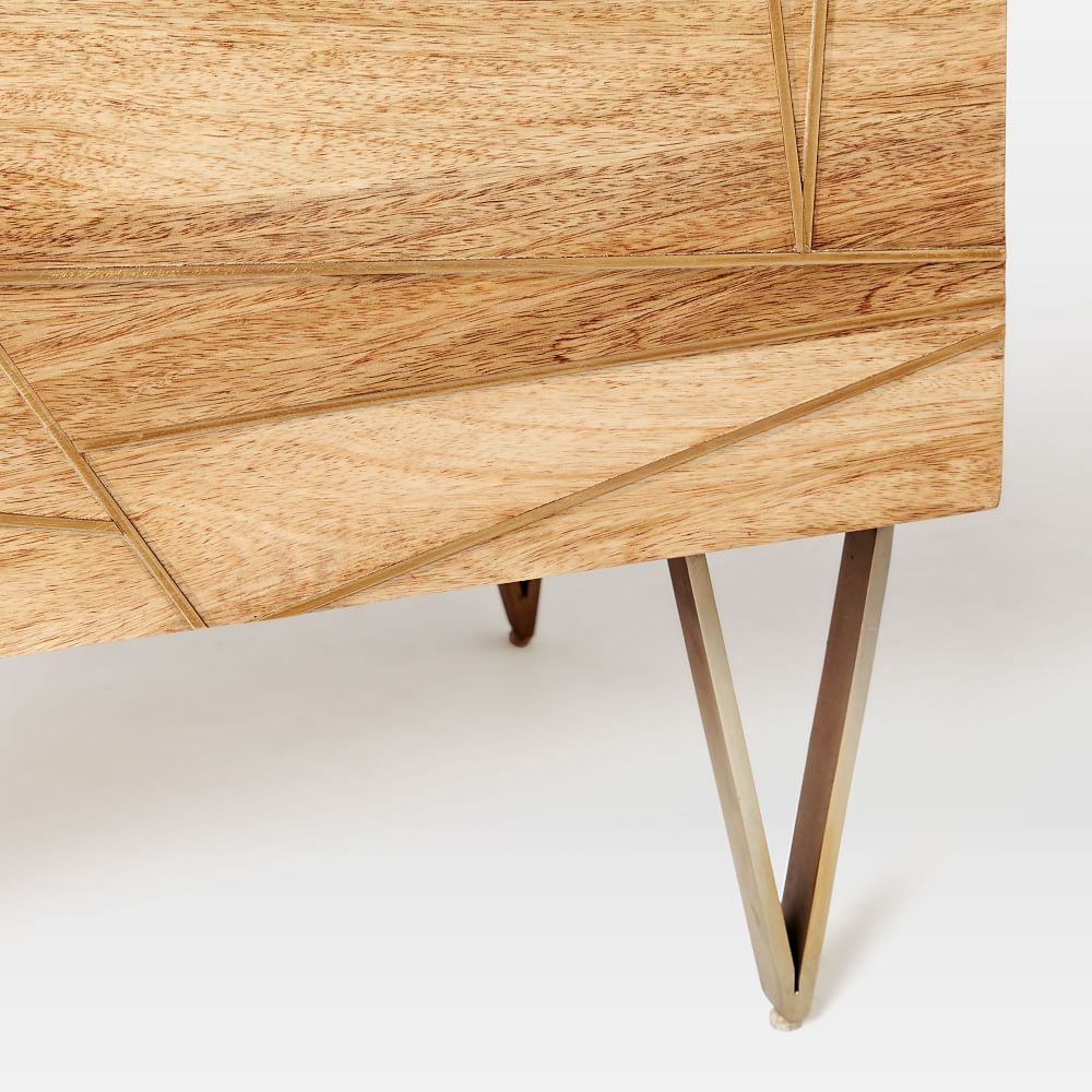 Roar & Rabbit™ Geo Inlay Nightstand (24") | West Elm