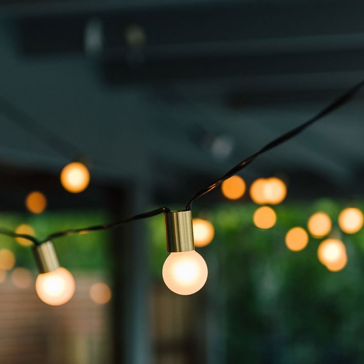 Simple String Lights | West Elm