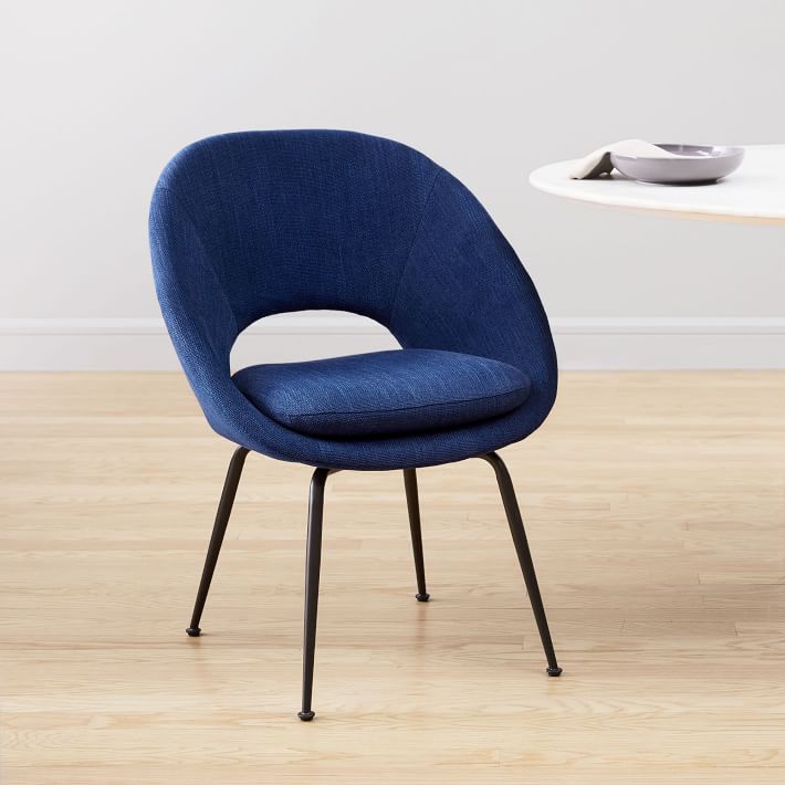 Orb Upholstered Dining Chair | West Elm