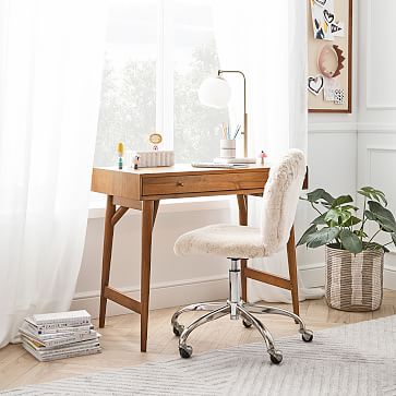 Mid-Century Kids Mini Desk (36") | West Elm