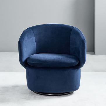 Open Box: Crescent Swivel Chair | West Elm