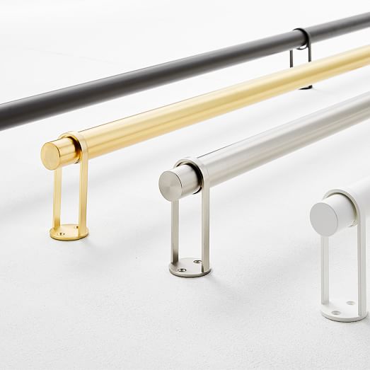Simple Curtain Rod | West Elm