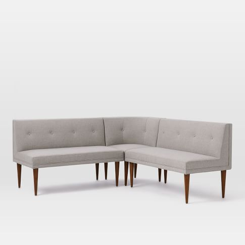 Build Your Own - Mid-Century Banquette | West Elm