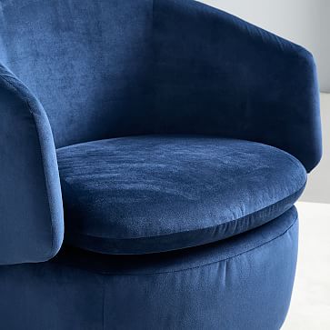 Open Box: Crescent Swivel Chair | West Elm