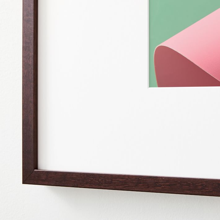 Oversized Gallery Picture Frame - Dark Walnut | West Elm