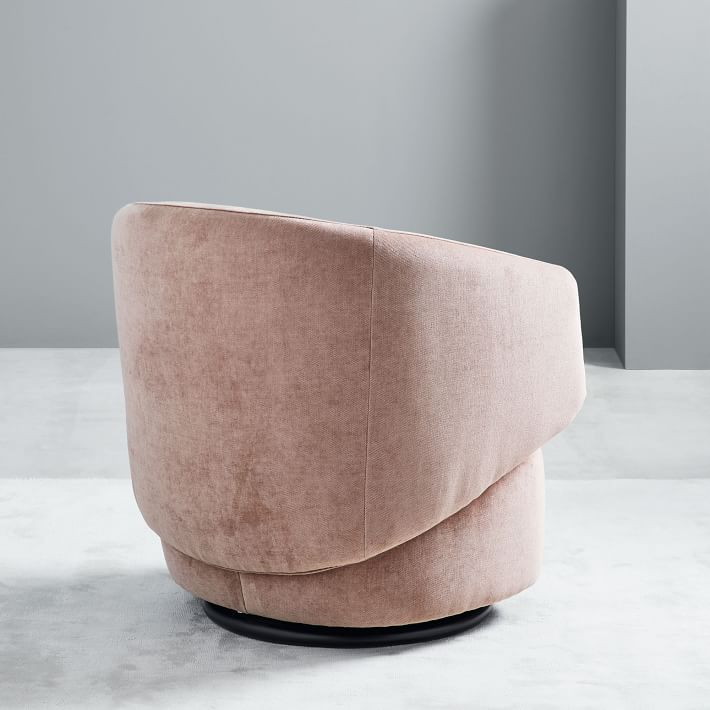 Open Box: Crescent Swivel Chair | West Elm