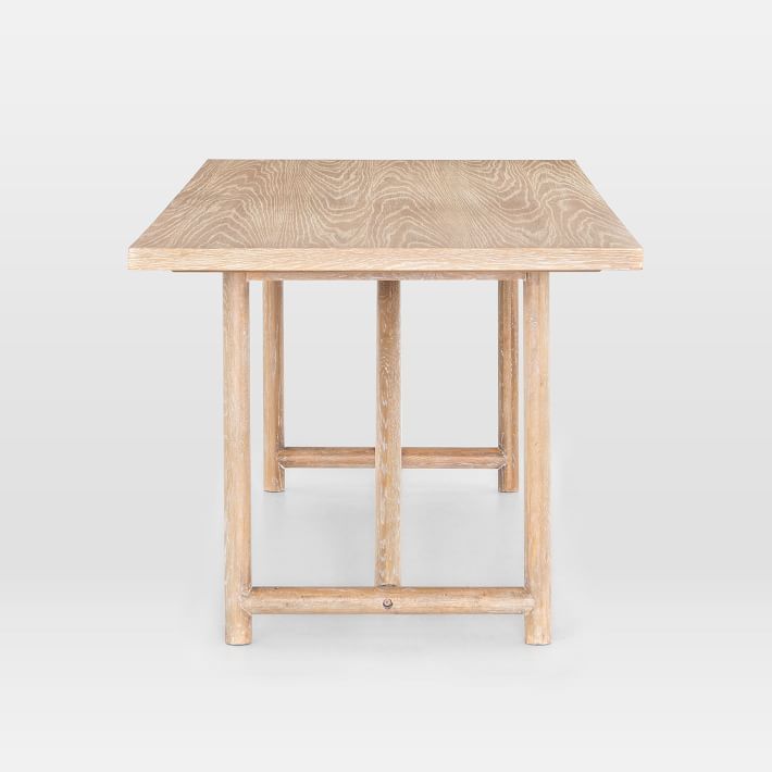 Modern Oak Rectangle Dining Table (84") | West Elm