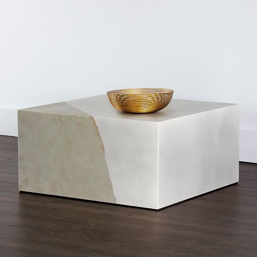 Modern Two-Tone Coffee Table | West Elm