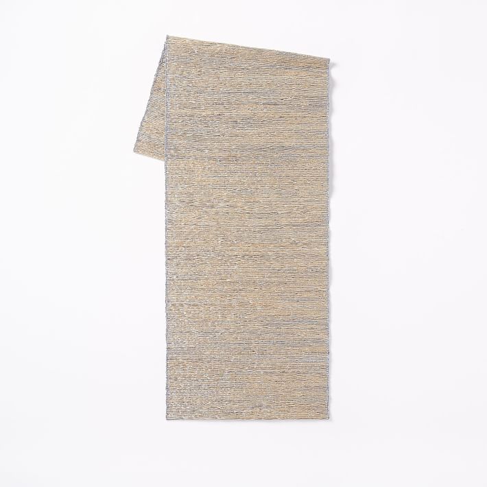 Metallic Laced Table Runner | West Elm