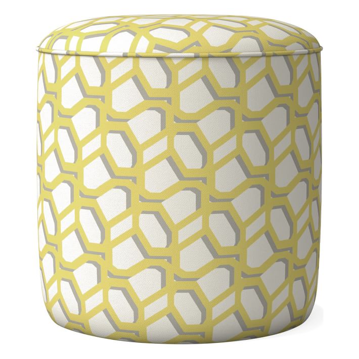 Roar & Rabbit™ Ottoman - Patterned | West Elm